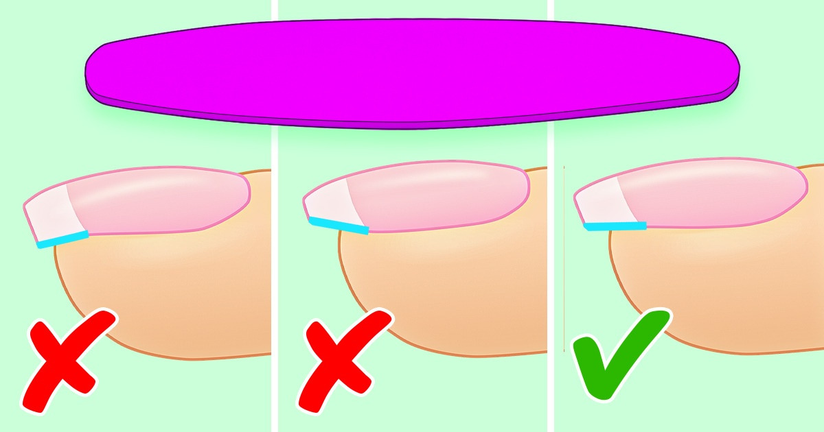 A Guide to Nail Files / 5-Minute Crafts