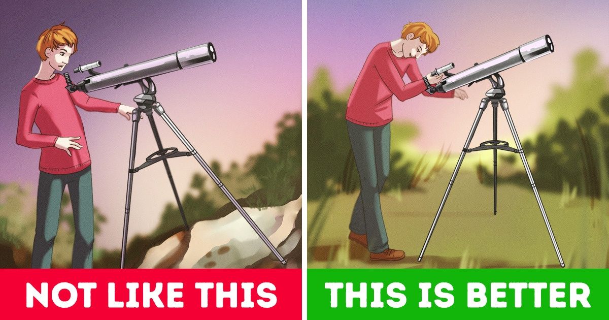 How To Start Using A Telescope 5 Minute Crafts